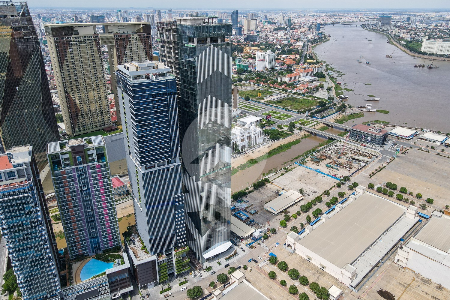 38 Sqm Office Space For Rent - GIA Tower, Tonle Bassac, Phnom Penh ...