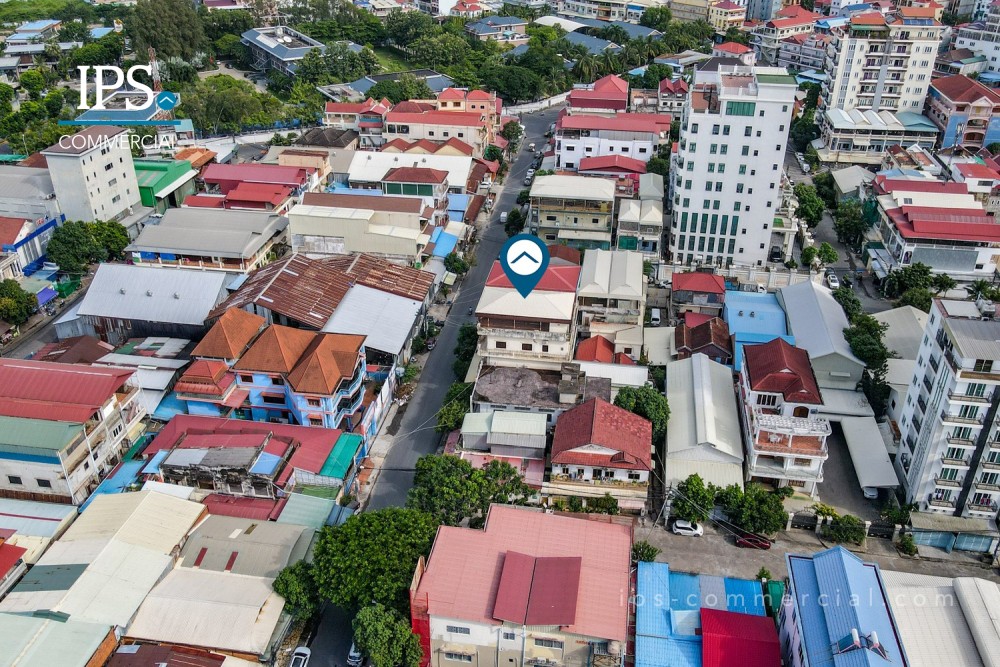 Double Shophouse For Rent - Toul Svay Prey, Phnom Penh - IPS Commercial