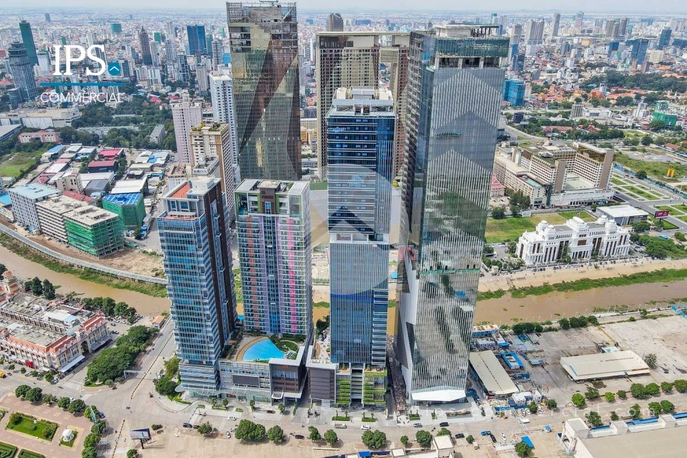 33 Sqm Office Space For Rent - GIA Tower, Tonle Bassac - Phnom Penh ...
