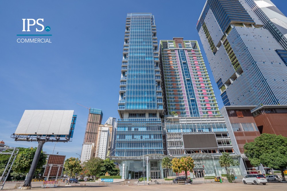 47.4 Sqm Office Space For Rent - Diamond Twin Tower, Koh Pich, Phnom ...