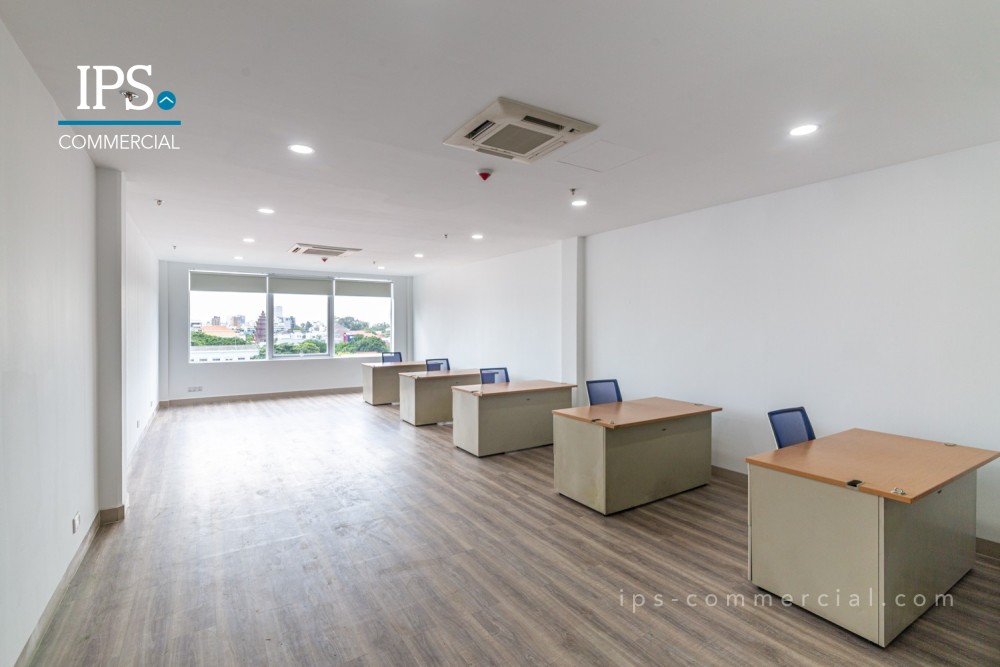 60 Sqm Office Space For Rent - BKK1, Phnom Penh - IPS Commercial