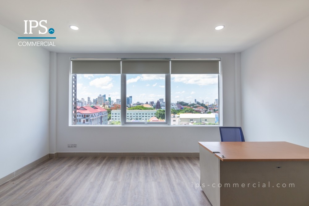 60 Sqm Office Space For Rent - BKK1, Phnom Penh - IPS Commercial