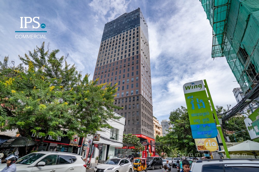 298 Sqm Office Space For Rent - BKK1, Phnom Penh - IPS Commercial