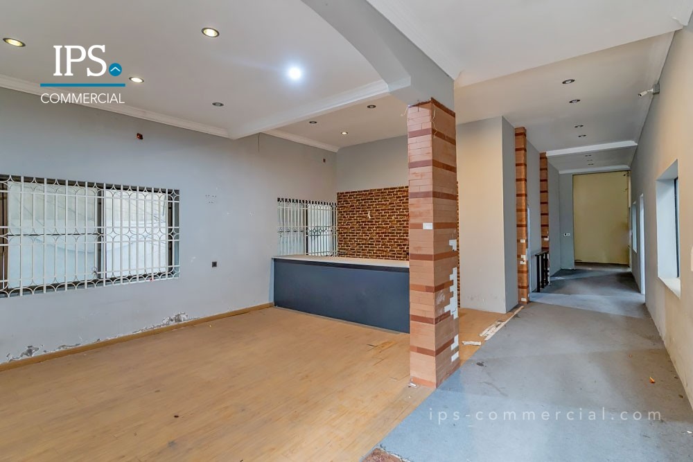 4 Bedroom Commercial Shophouse For Rent - BKK1, Phnom Penh - IPS Commercial