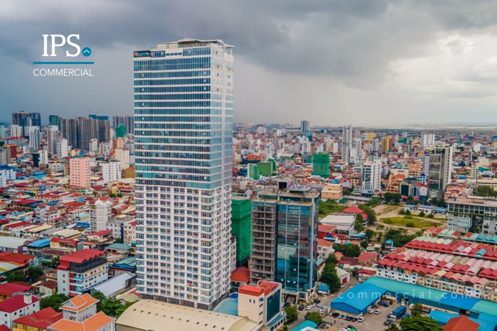 40.02 Sqm Serviced Office Space For Rent - BKK3, Phnom Penh - IPS Commercial